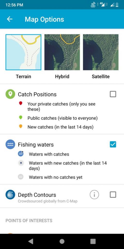 FishBrain review: Fishing map, log and forecast app
