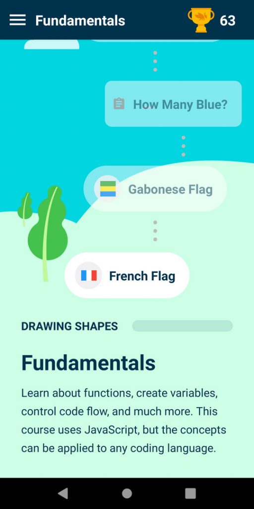Grasshopper app review: Learn JavaScript interactively
